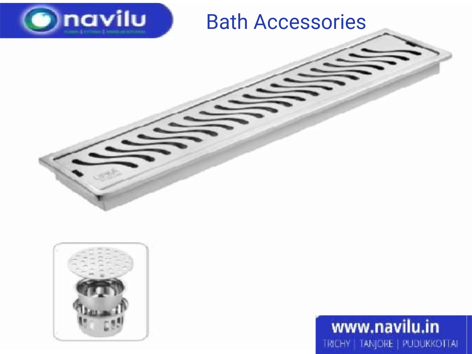 Stylish Shower Drainage Solutions by Lipka